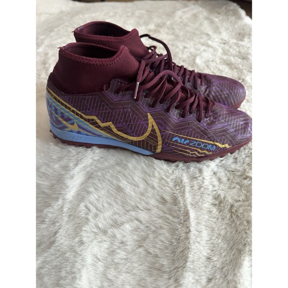 Nike | Shoes | Nike Air Zoom Maroon Turf Cleats Size Men | Poshmark